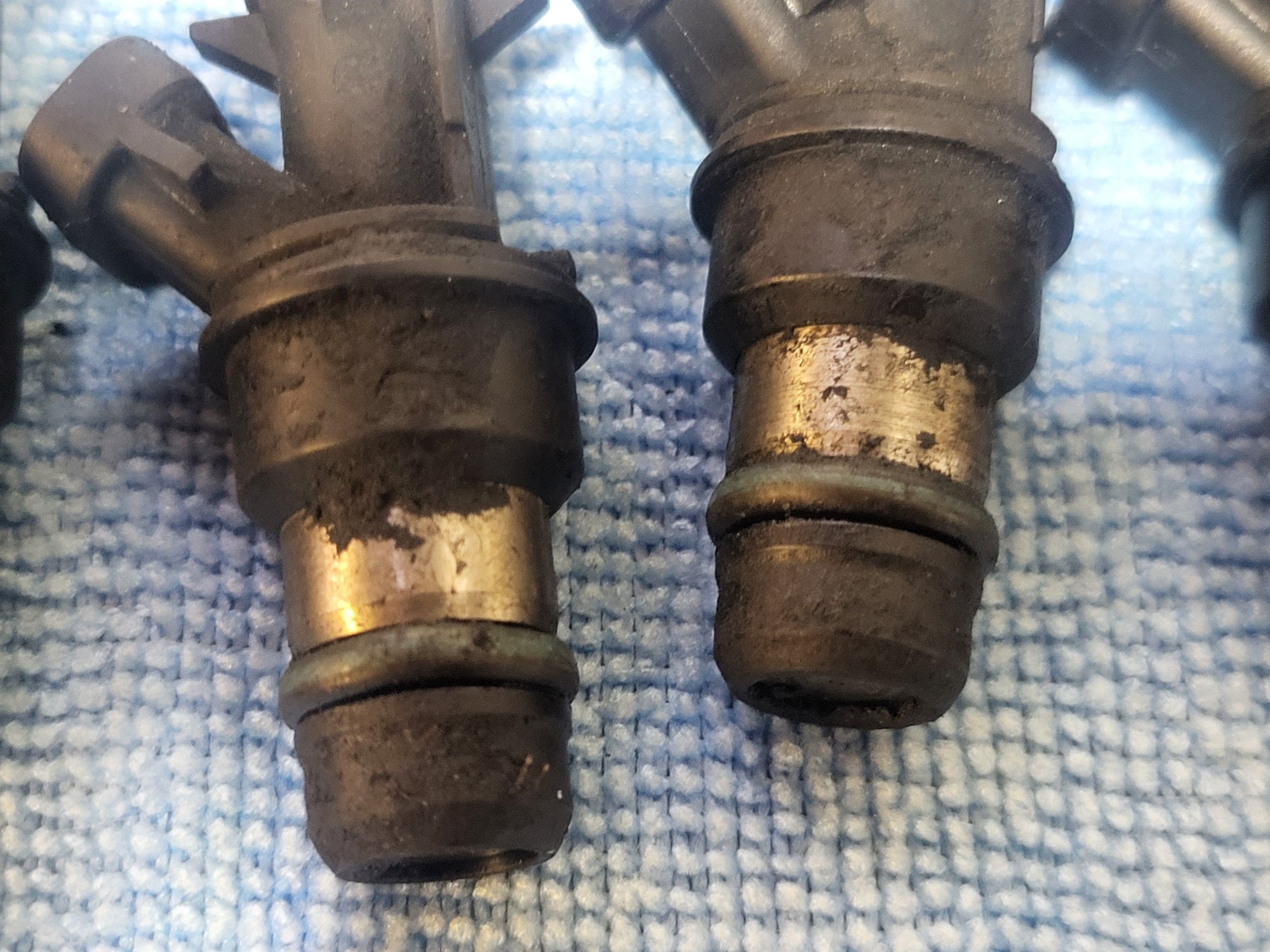 LS truck fuel injectors 99-06 silverado sierra yukon tahoe cleaned ...
