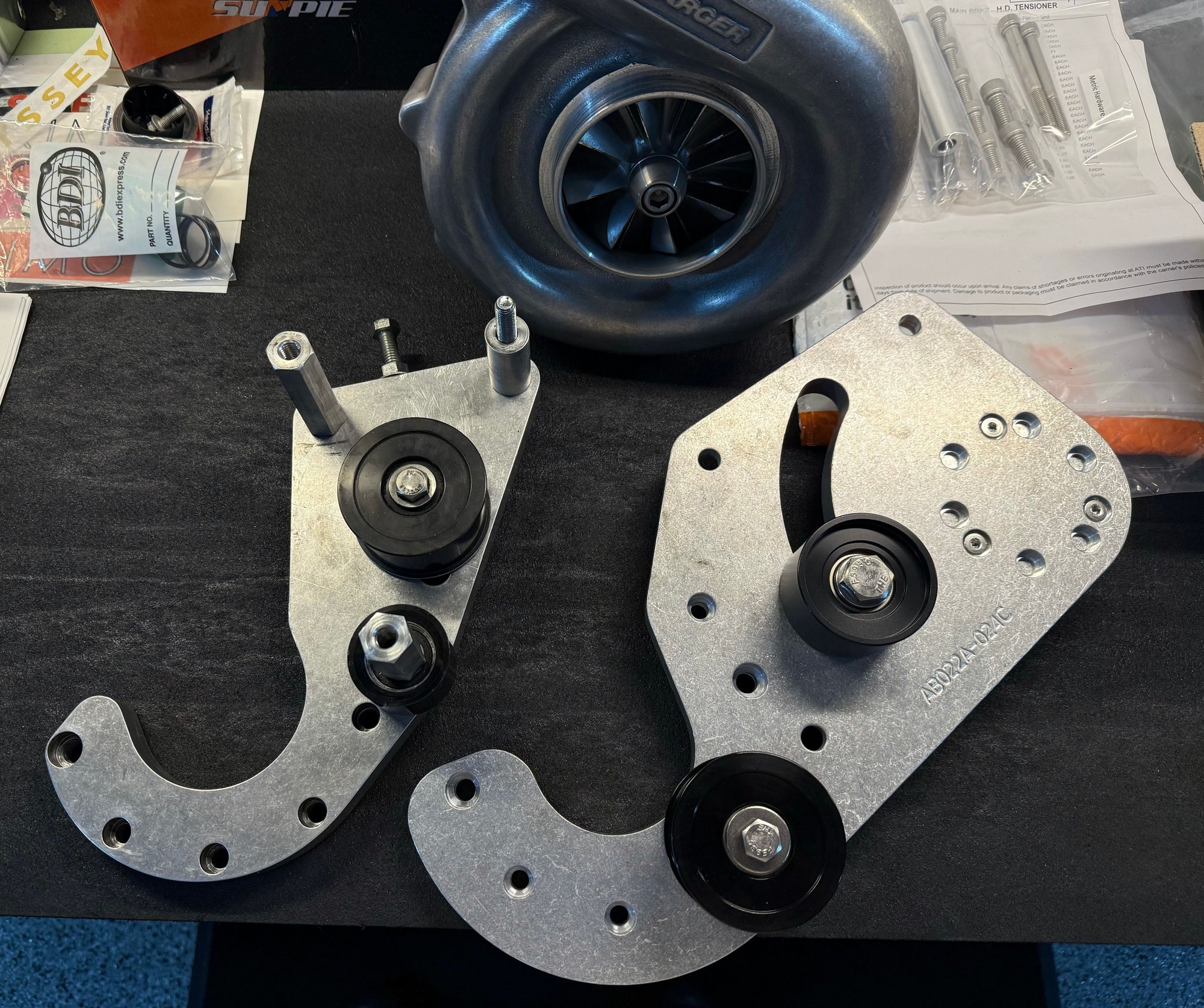 Aster bracket vs newer procharger bracket Width - LS1TECH - Camaro and ...