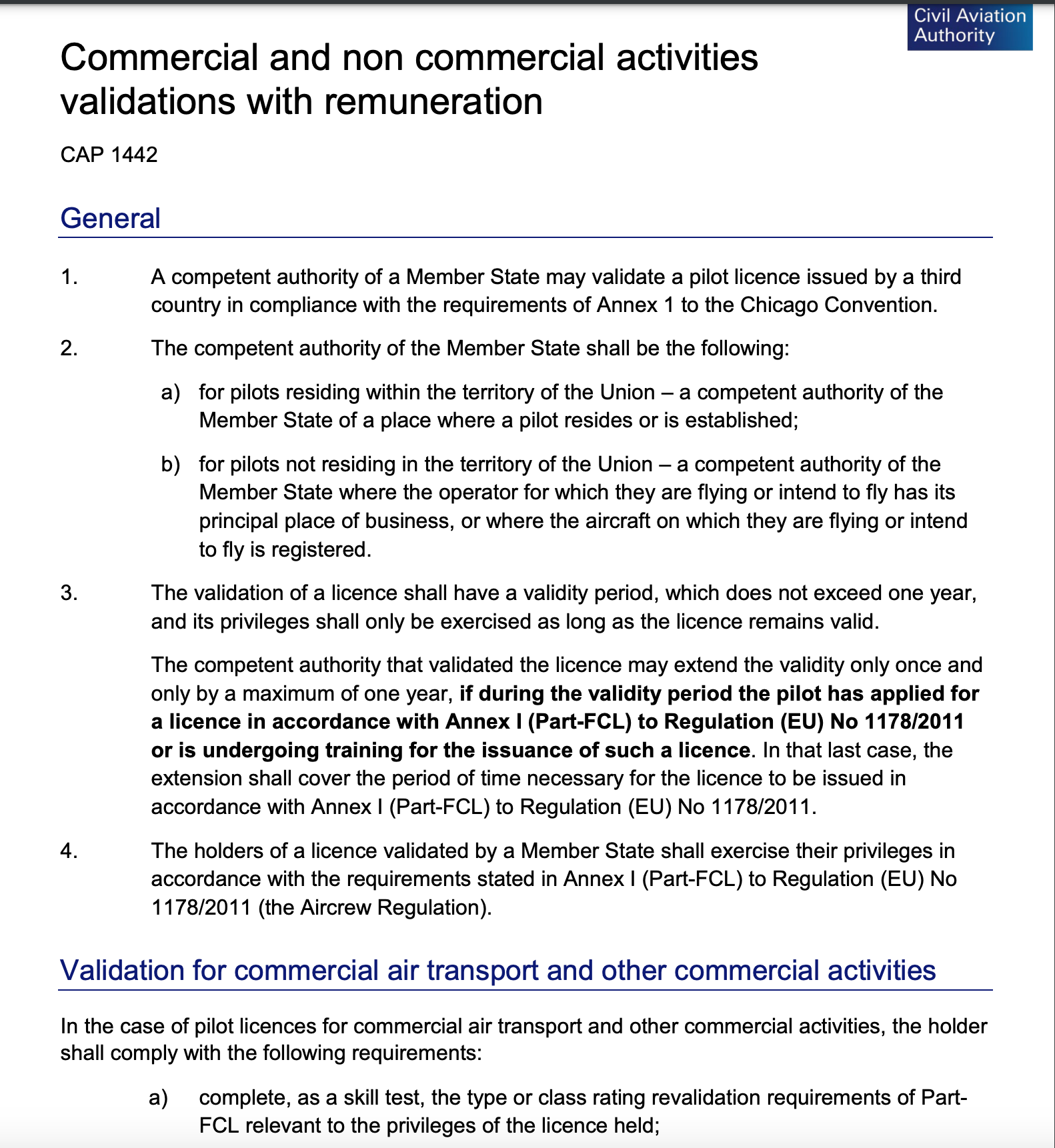 Skills test for one year UK validation of an Australian CPL - PPRuNe Forums
