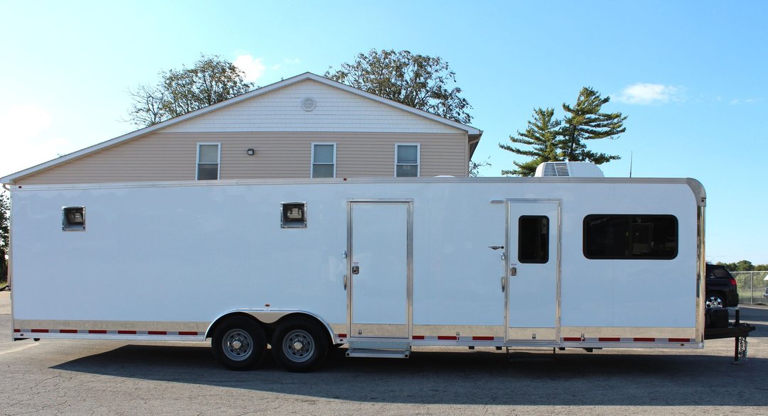 2019 32' Enclosed Trailer w/12' Living Quarters for Sale in ...