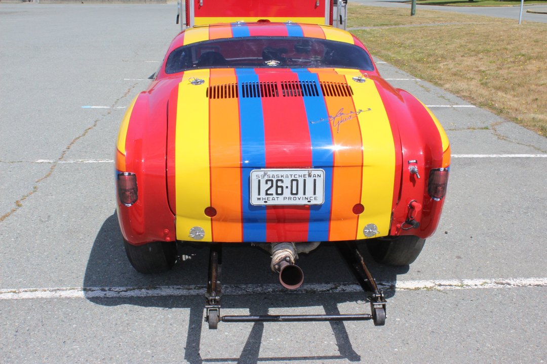 1959 Karmann Ghia & race car trailer package for Sale in Port Alberni, B.C. | RacingJunk