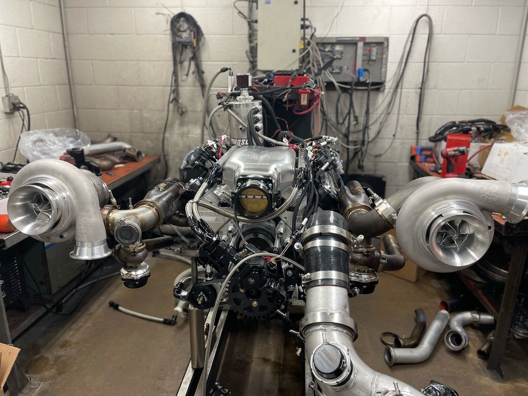 2,500 HP, 427ci, Twin 83mm Turbo LS Engine - Complete for Sale in ...