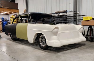 1955 Chevy Pro Mod / Pro Street with VIN # & title for Sale in HOLBROOK ...