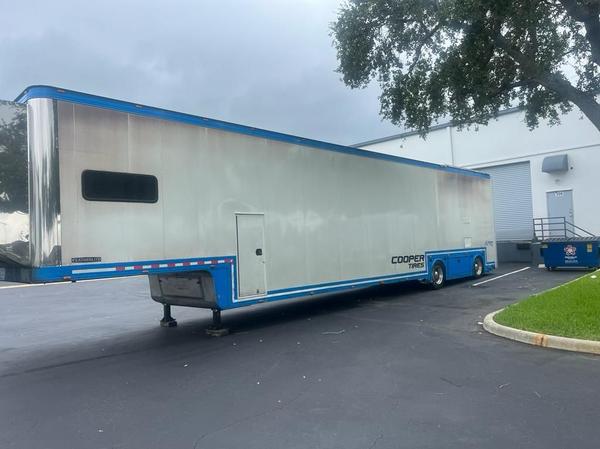 2001 Featherlite 53 foot Transporter Trailer 61" deck for Sale in Fort ...