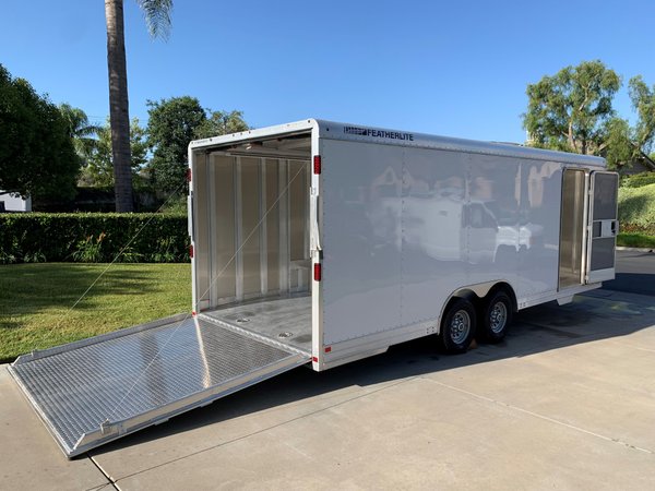 Featherlite Aluminum Enclosed Trailer - 4926 for Sale in ORANGE, CA | RacingJunk