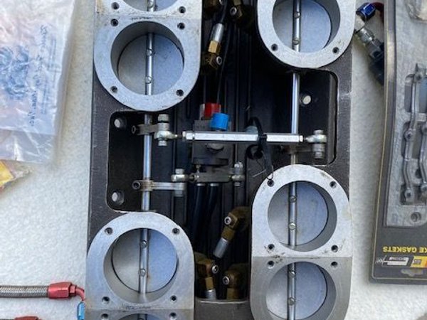 Complete Big Block Chevy Hilborn Stack Fuel Injection System for Sale ...