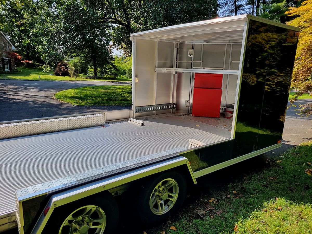 2009 Trailex CTE80180 Custom Semi-Enclosed Race Trailer - Rennlist ...