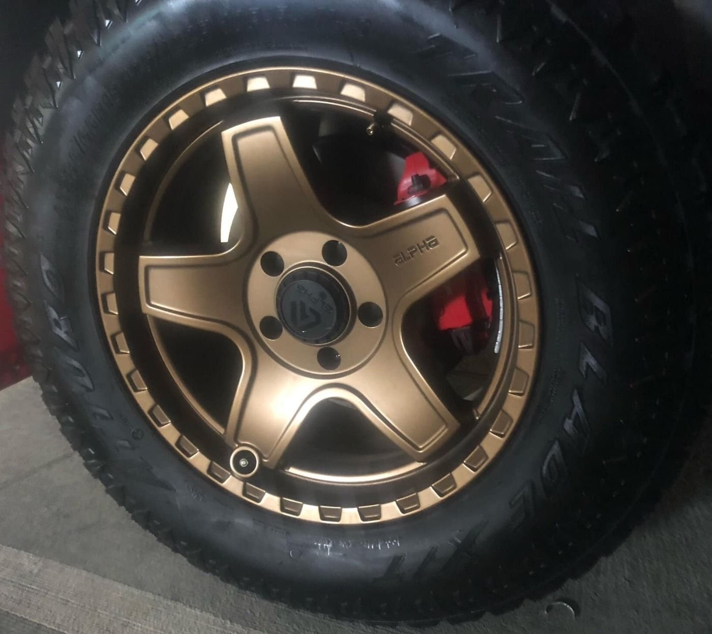 AlphaEquipt Echo 18" Wheels in Bronze - Rennlist - Porsche Discussion ...