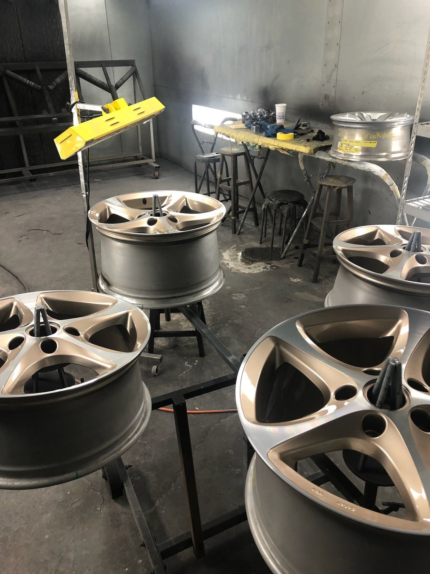 Refinish or Buy OEM Black Turbo II Wheels? - Rennlist - Porsche ...