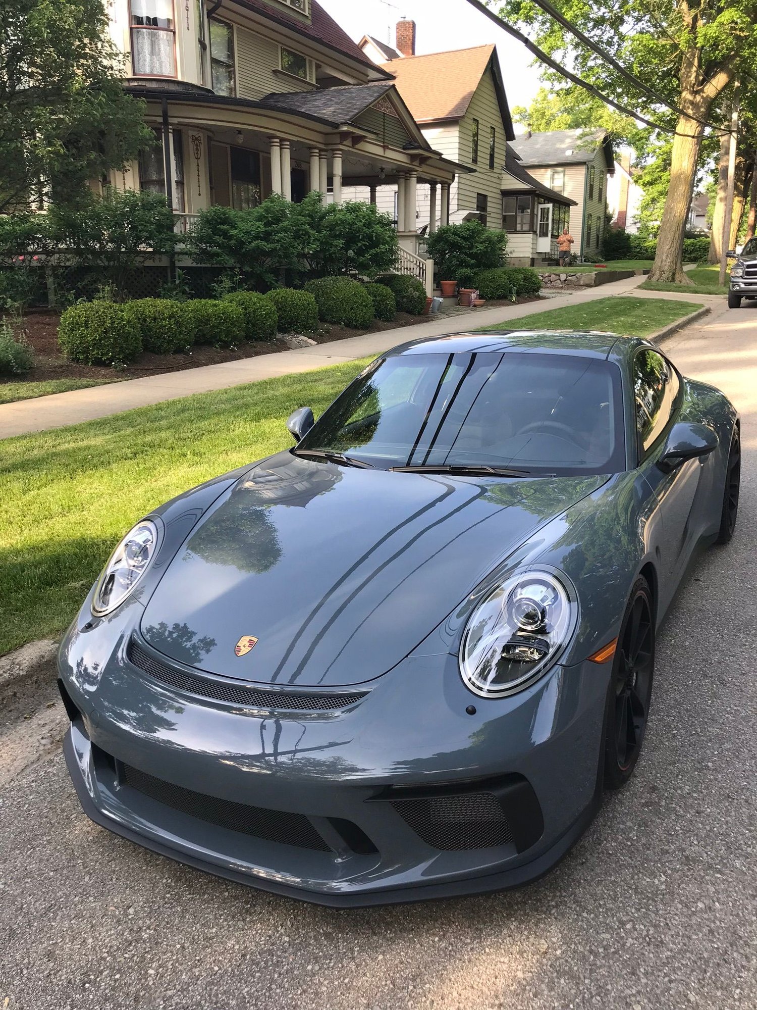 2018 GT3 Touring Graphite Blue Metallic 6 Speed Buckets 900 Miles 164k ...