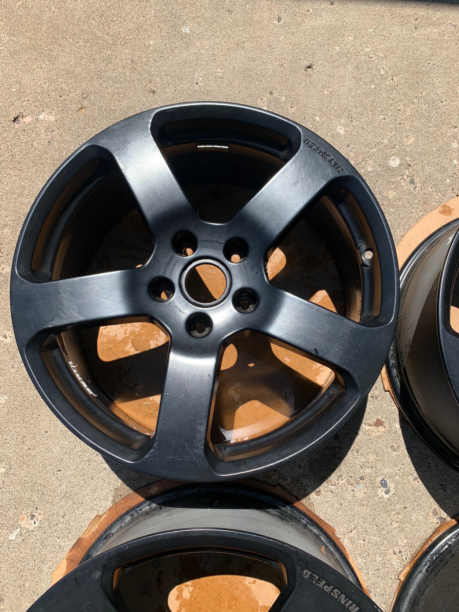 20" Rinspeed C5 Wheels - 991 997 996 - Black - Damaged - Rennlist ...