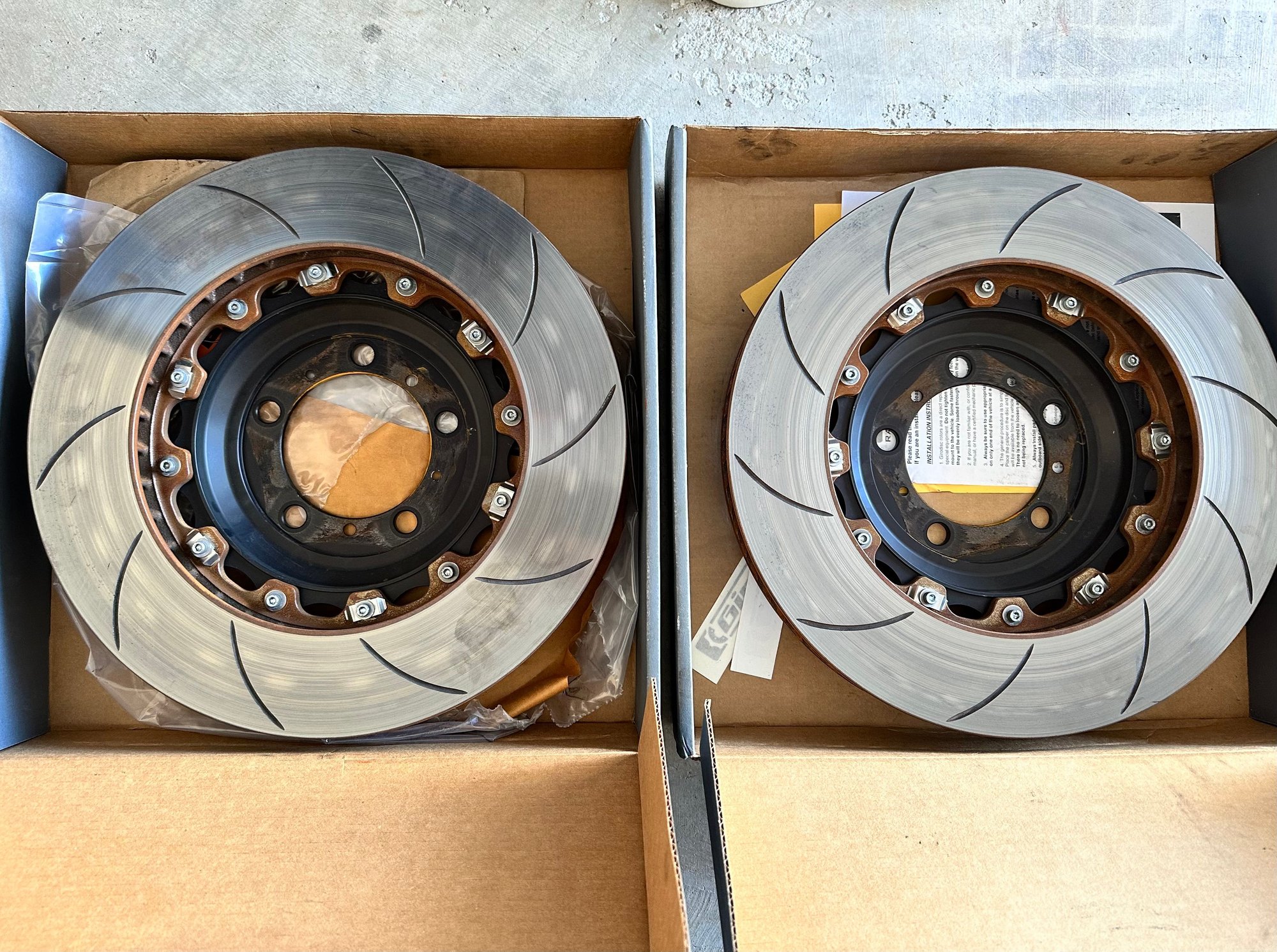 Girodisc 2 piece floating rotors (front) P/N A1-066 - Rennlist ...