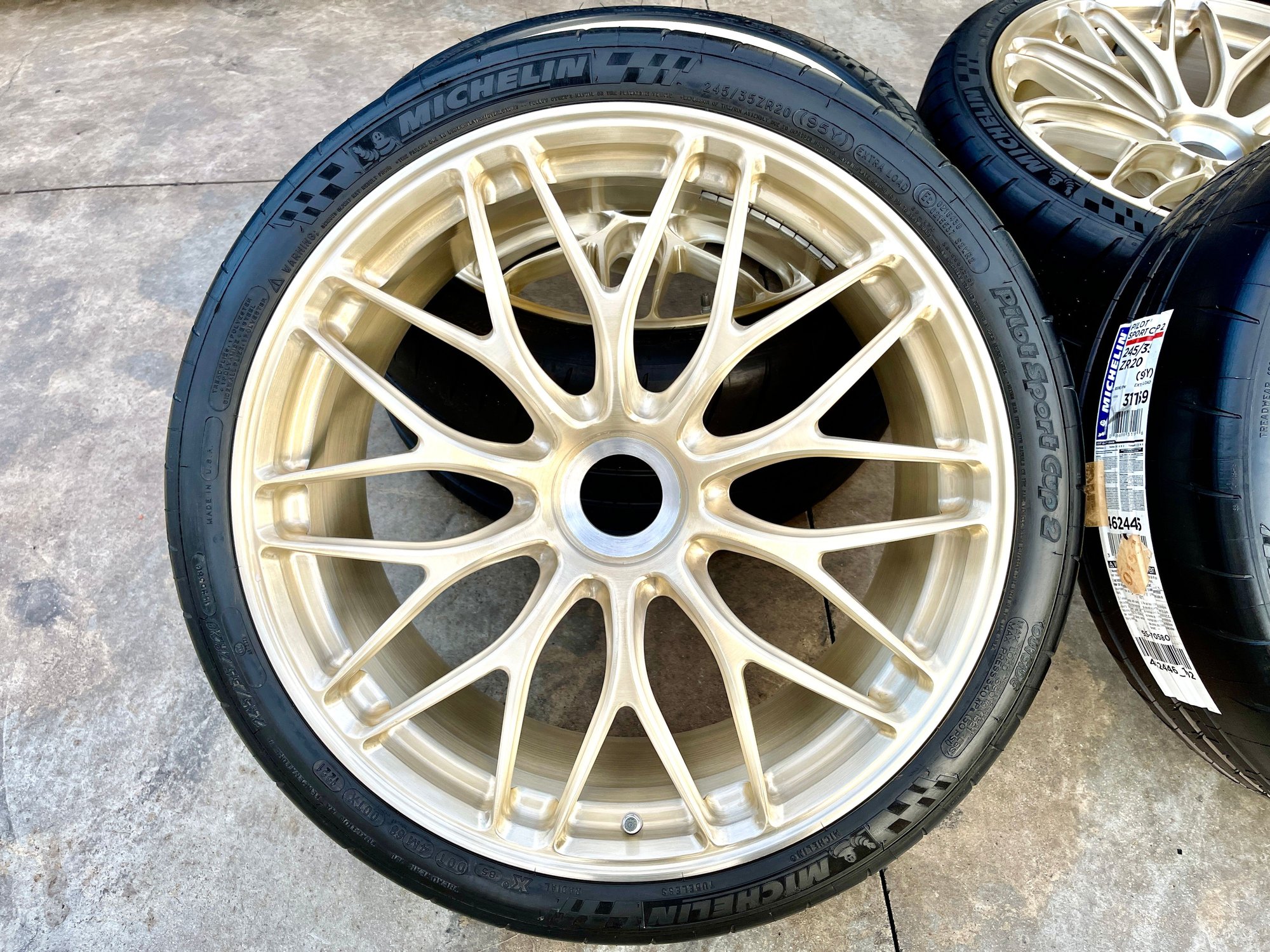 20" HRE RC100 Motorsport Series Centerlock Wheels & Michelin Pilot ...