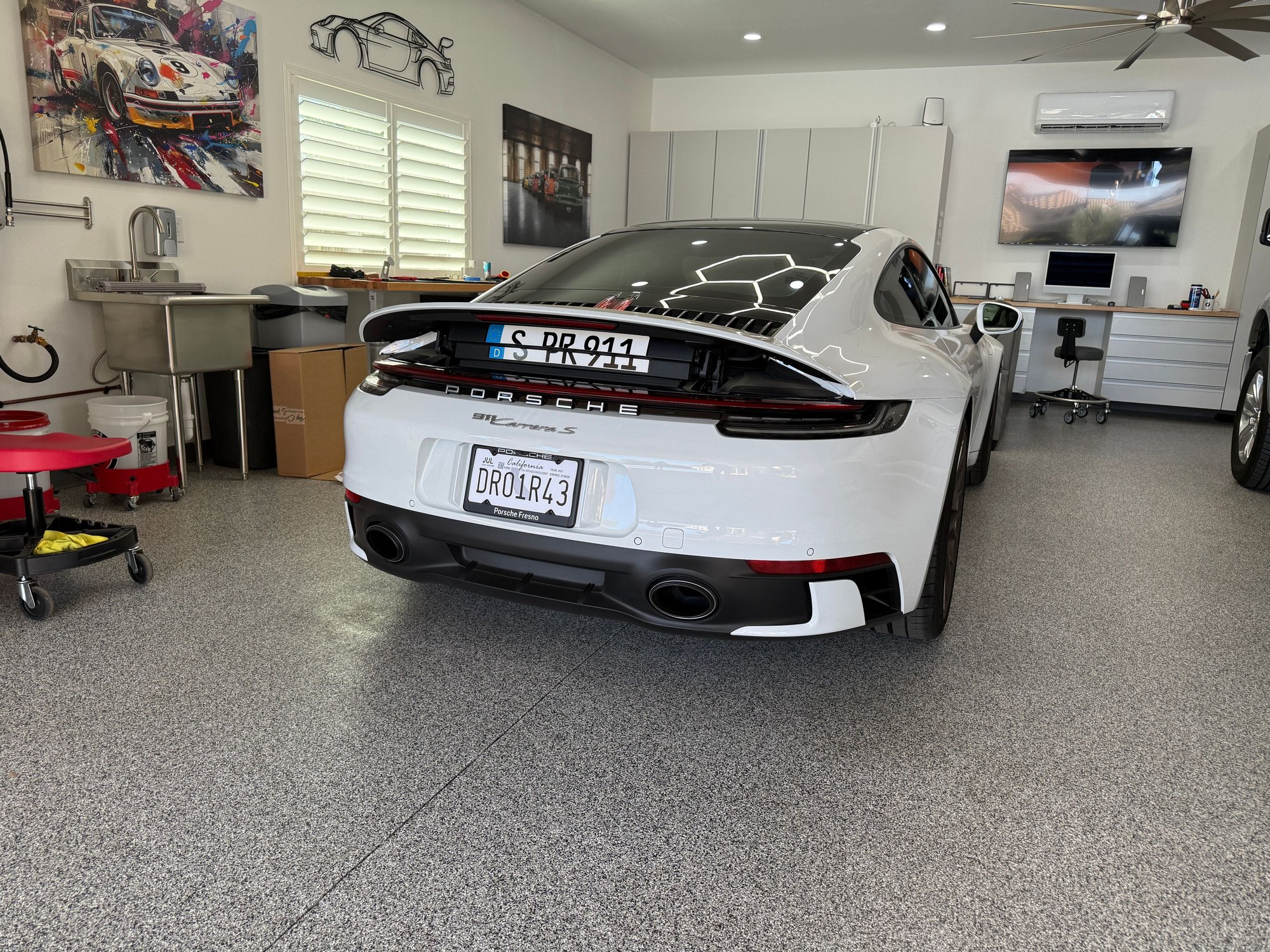My solution for a creative decal on my active rear spoiler… - Rennlist ...
