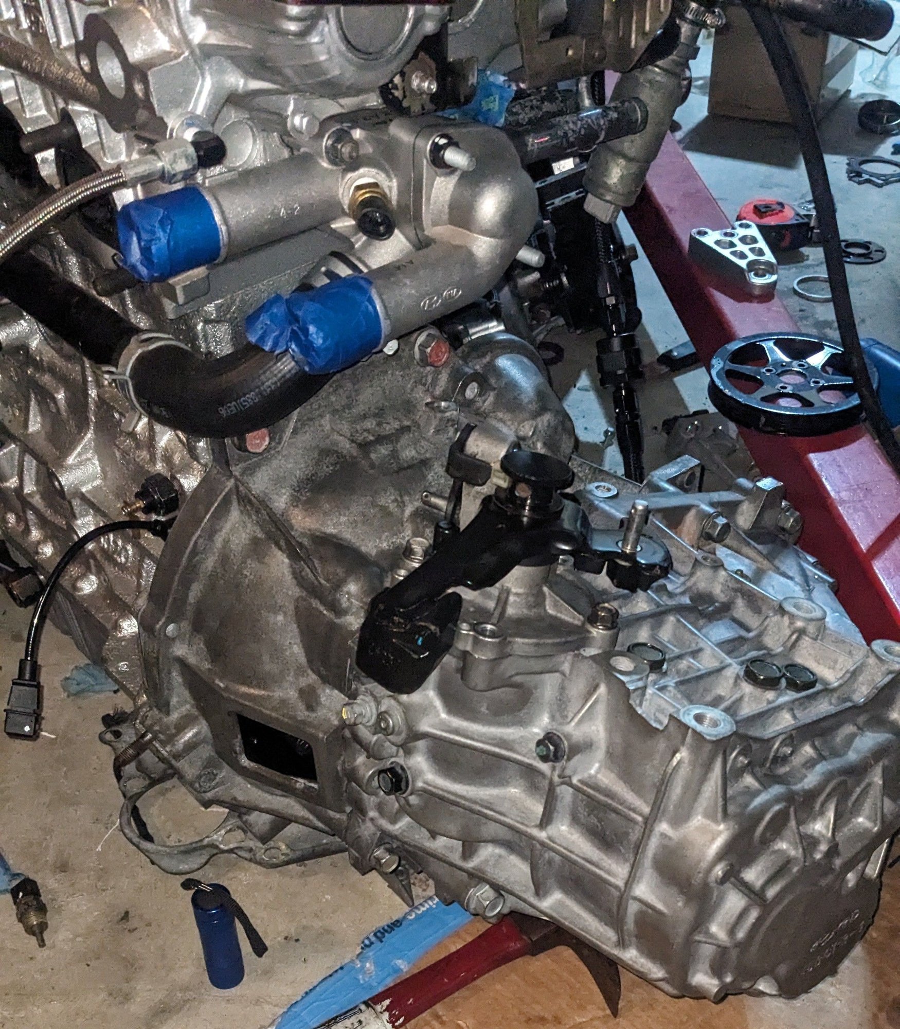 Beta 6-speed transmission build - Hyundai Aftermarket