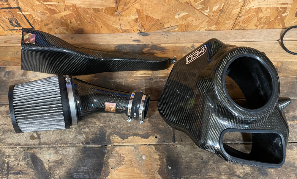 X34 Carbon Fiber Full Intake System - B9 Audi S4/S5 3.0 TRSI ...