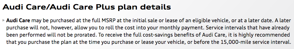 5k first service moved to 10K...cost cutting measure? - AudiWorld Forums