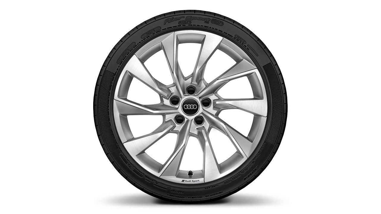 19" 10-spoke turbine design, platinum finish wheels - AudiWorld Forums