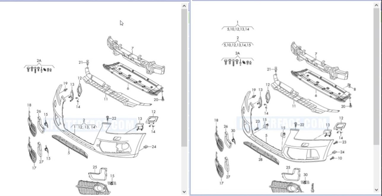 UK: S-Line v SQ5 Bumper help - AudiWorld Forums