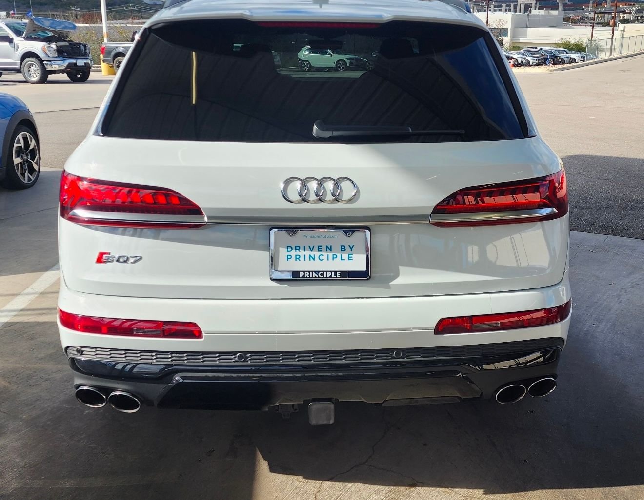 Blackout emblems SQ7 - AudiWorld Forums