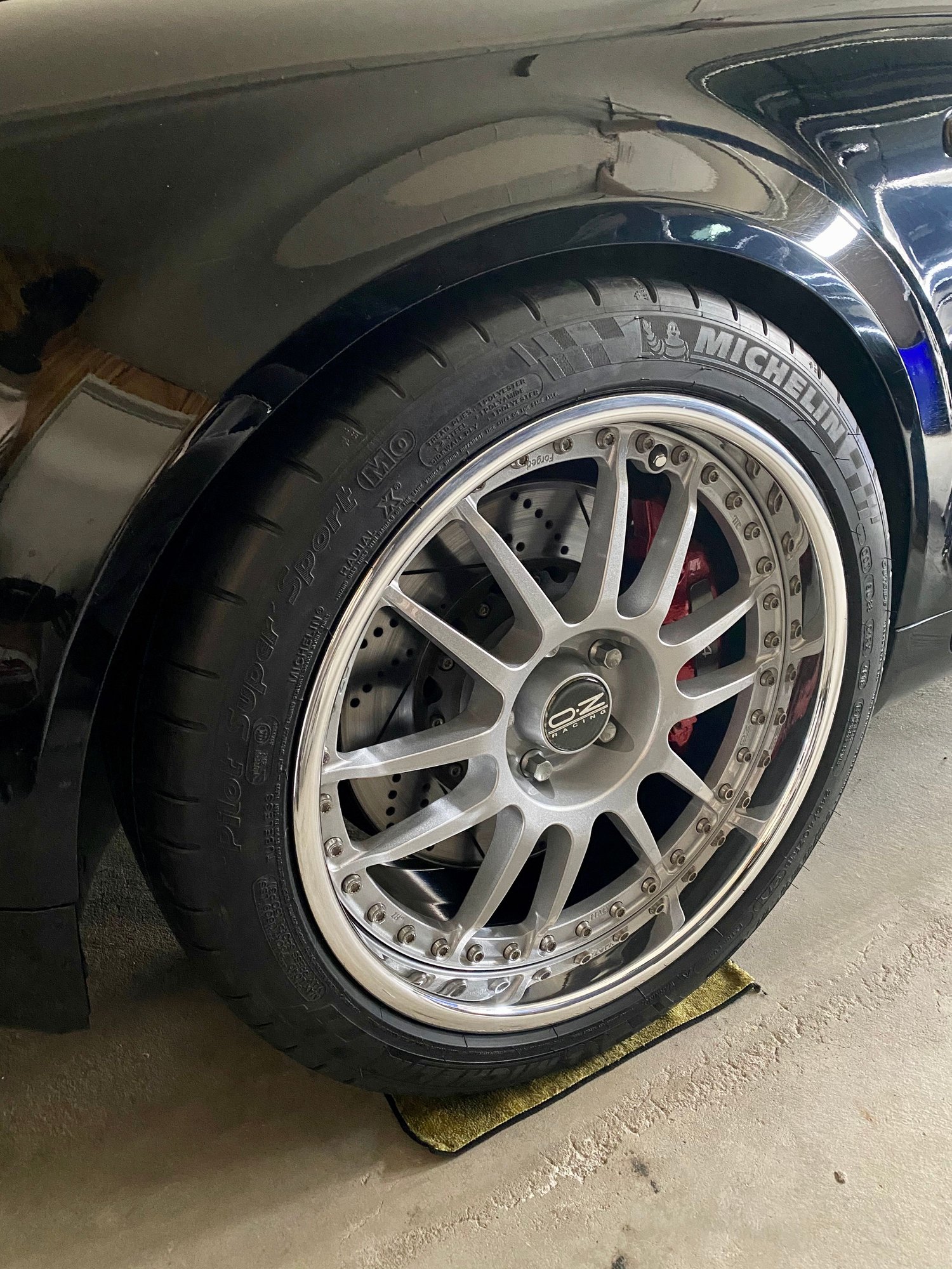 Audi Other 18X8.5 3-piece OZ Superleggera III wheels with BRAND NEW ...