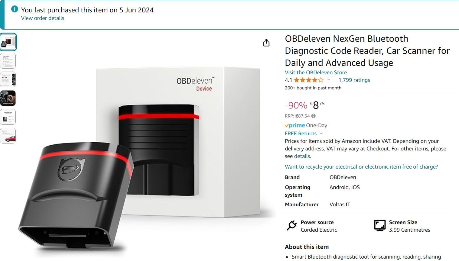 OBDELEVEN price!? - AudiWorld Forums