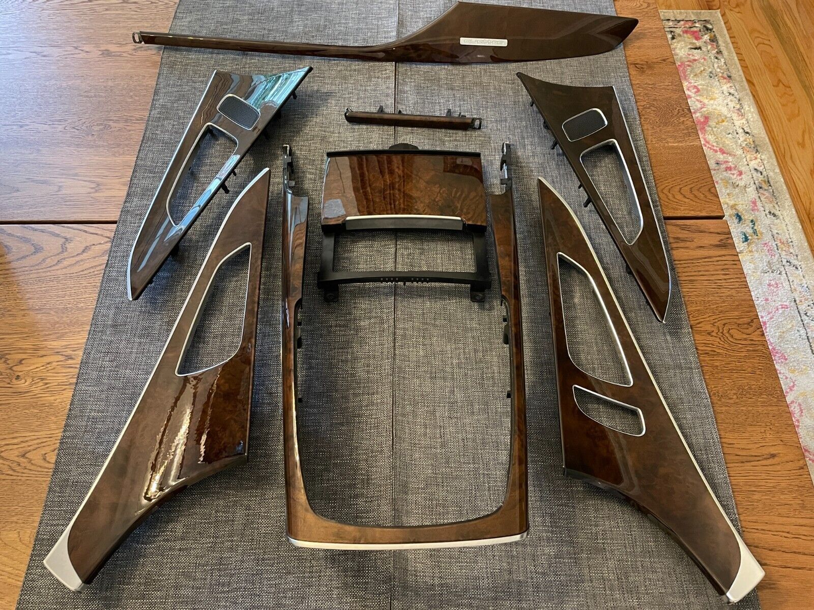 2012-2018 Audi C7 A6/A7 Dark Brown Walnut Wood Inlay - AudiWorld Forums