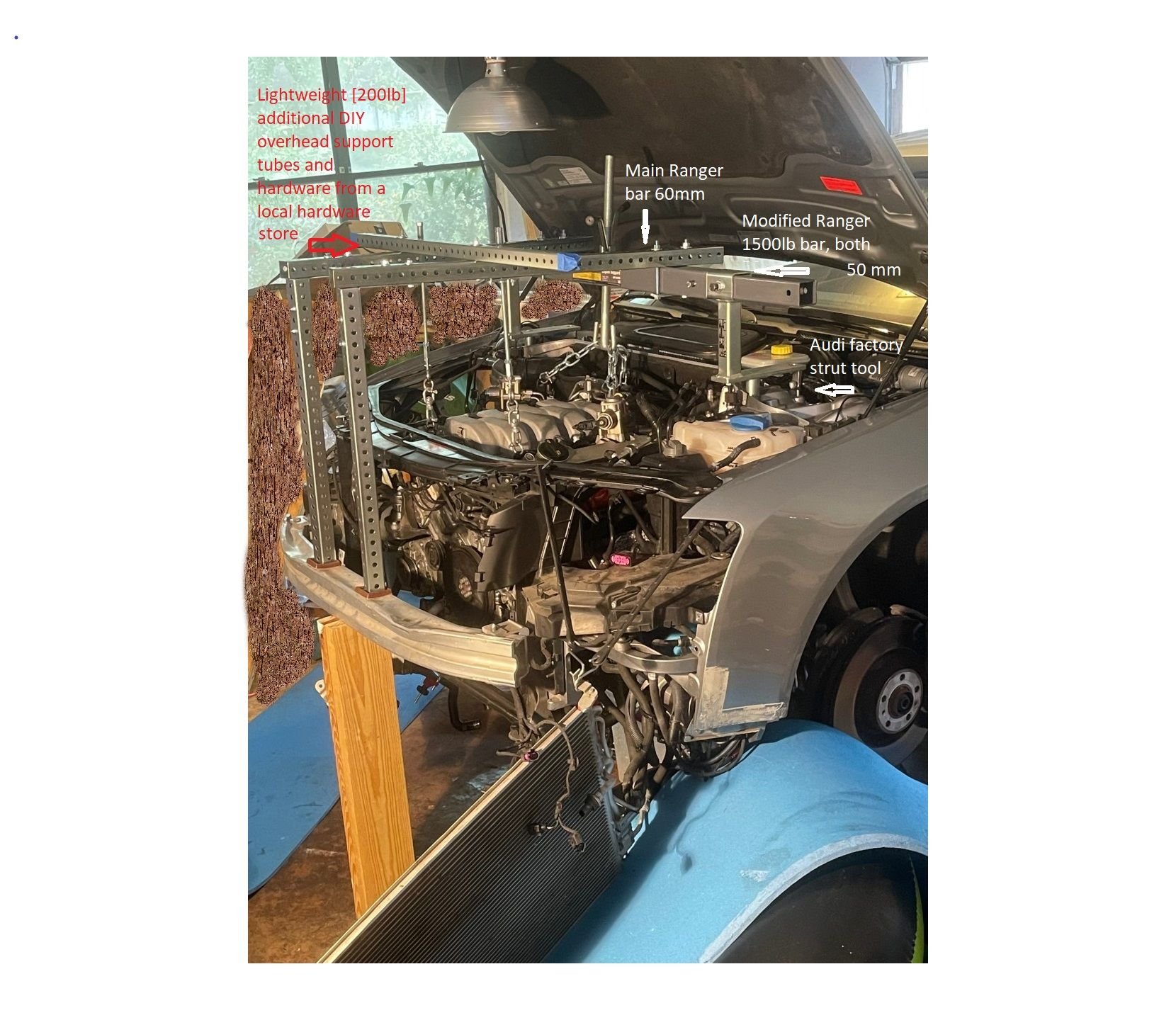 V10 engine mount replacement procedure needed - AudiWorld Forums