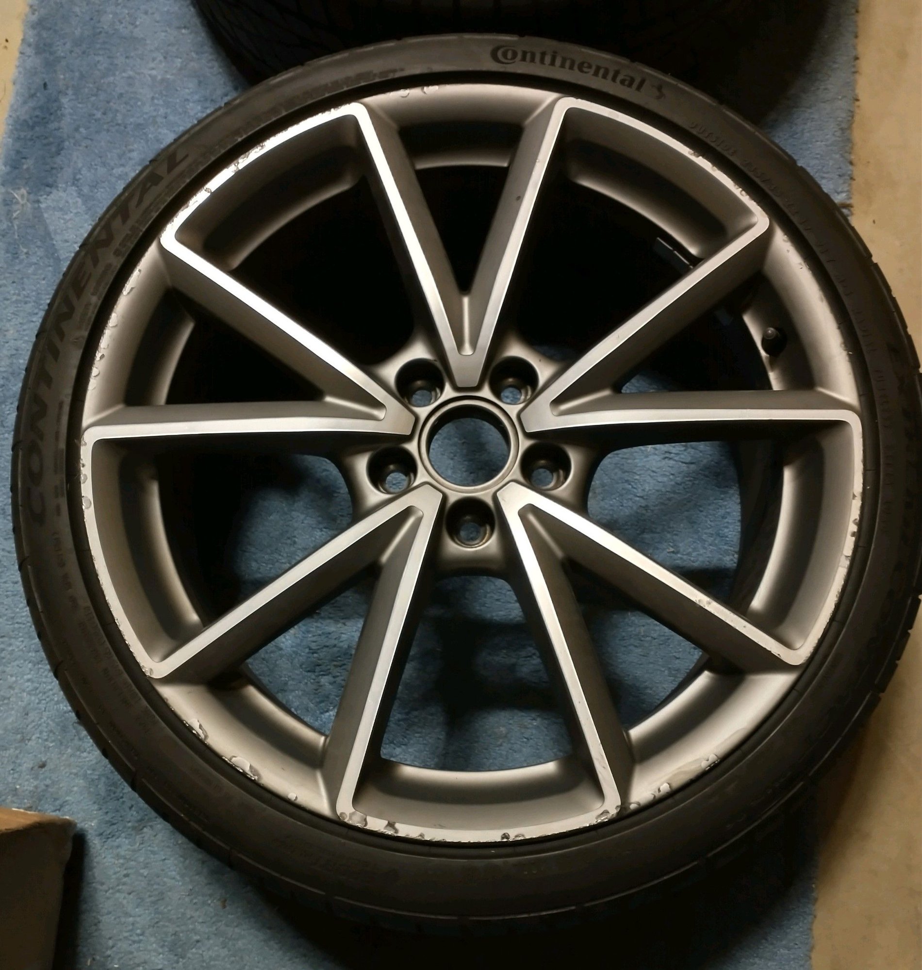 Audi S3, A3, A4, S4 - Wheels and tires - with Continental DWS-06 - Audi ...