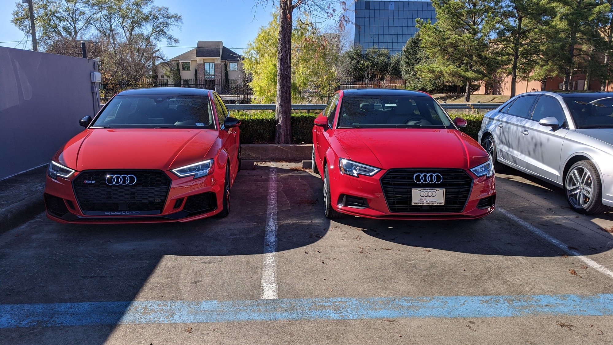 Catalunya Red vs. Tango Red: finally got a few pics - AudiWorld Forums