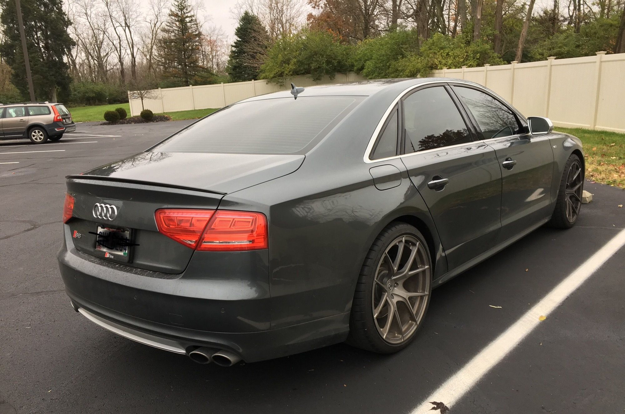 Rear spoiler Audi S8 D4 Carbonfiber - AudiWorld Forums
