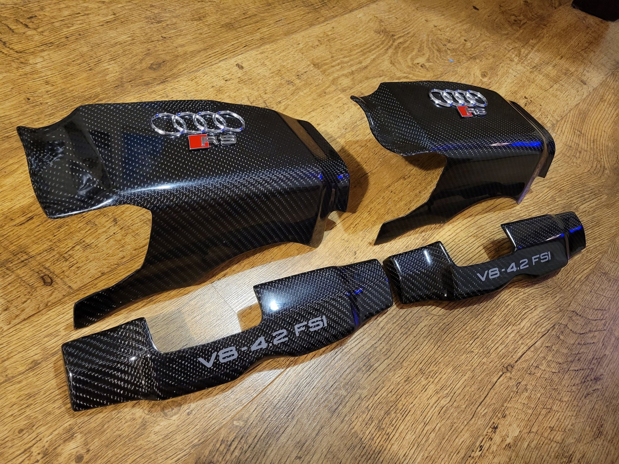 Audi B7 RS4 carbon fiber engine covers - AudiWorld Forums