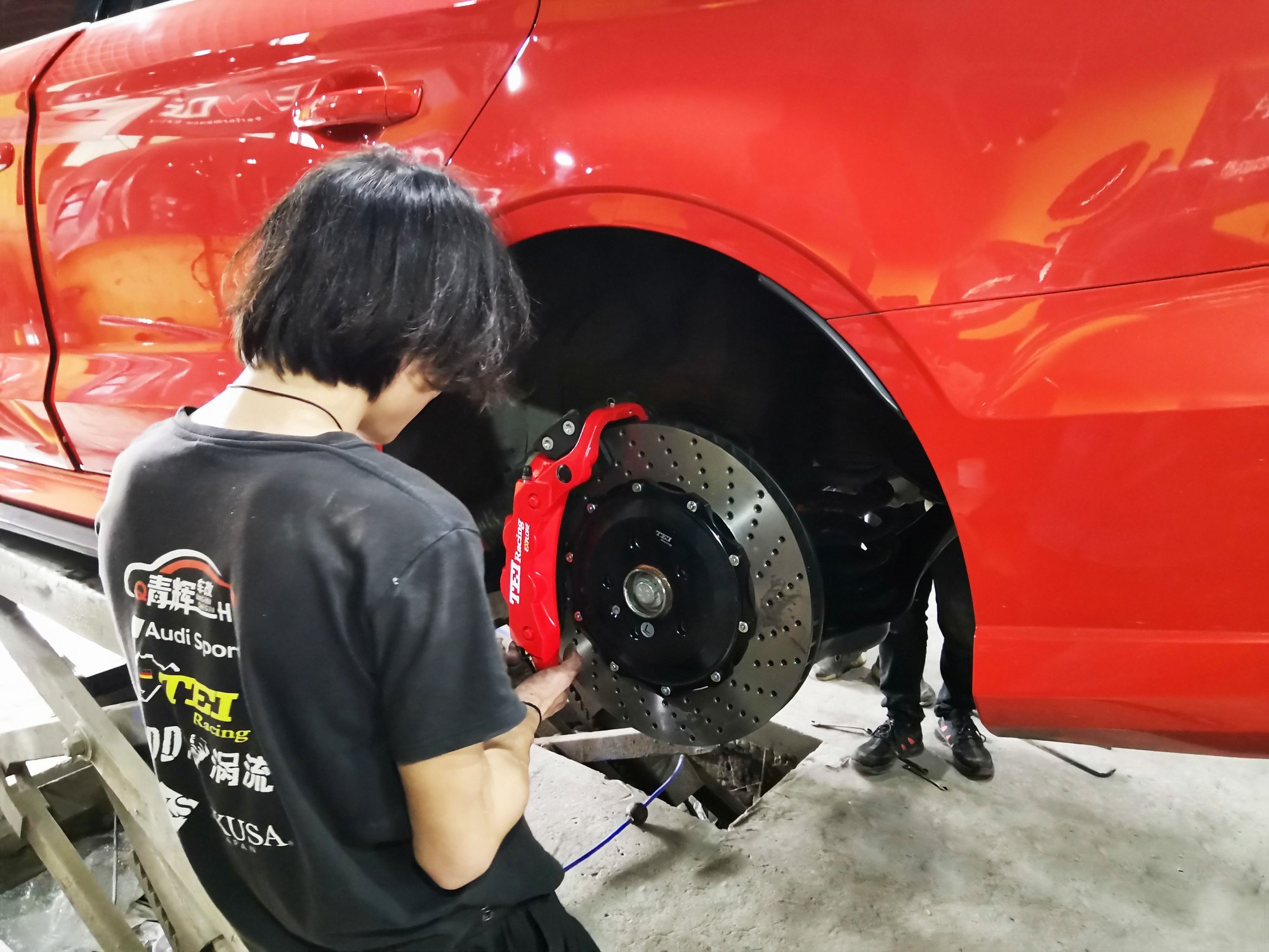 Audi RS3 upgrade bbk big brake kit for rear EPB - AudiWorld Forums