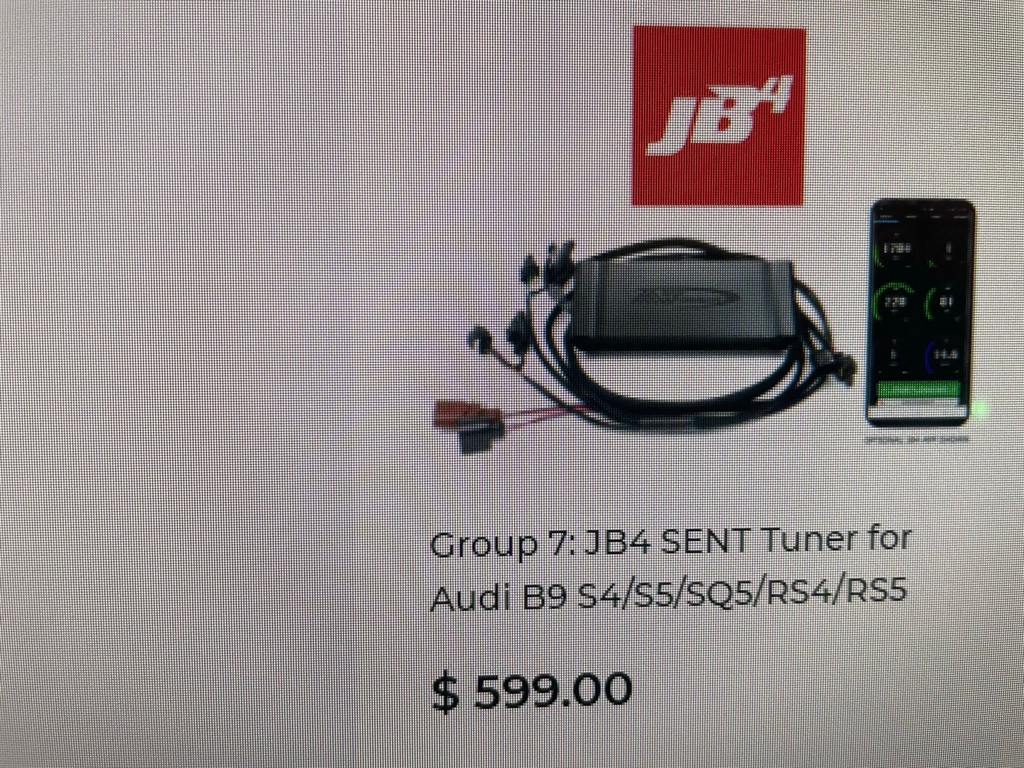 JB4-SENT Tuner-For Audi B9-S4/S5/SQ5/RS4-RS5/Audi 4M-Q8-3.0T/Audi C8-A6&A7 - AudiWorld Forums