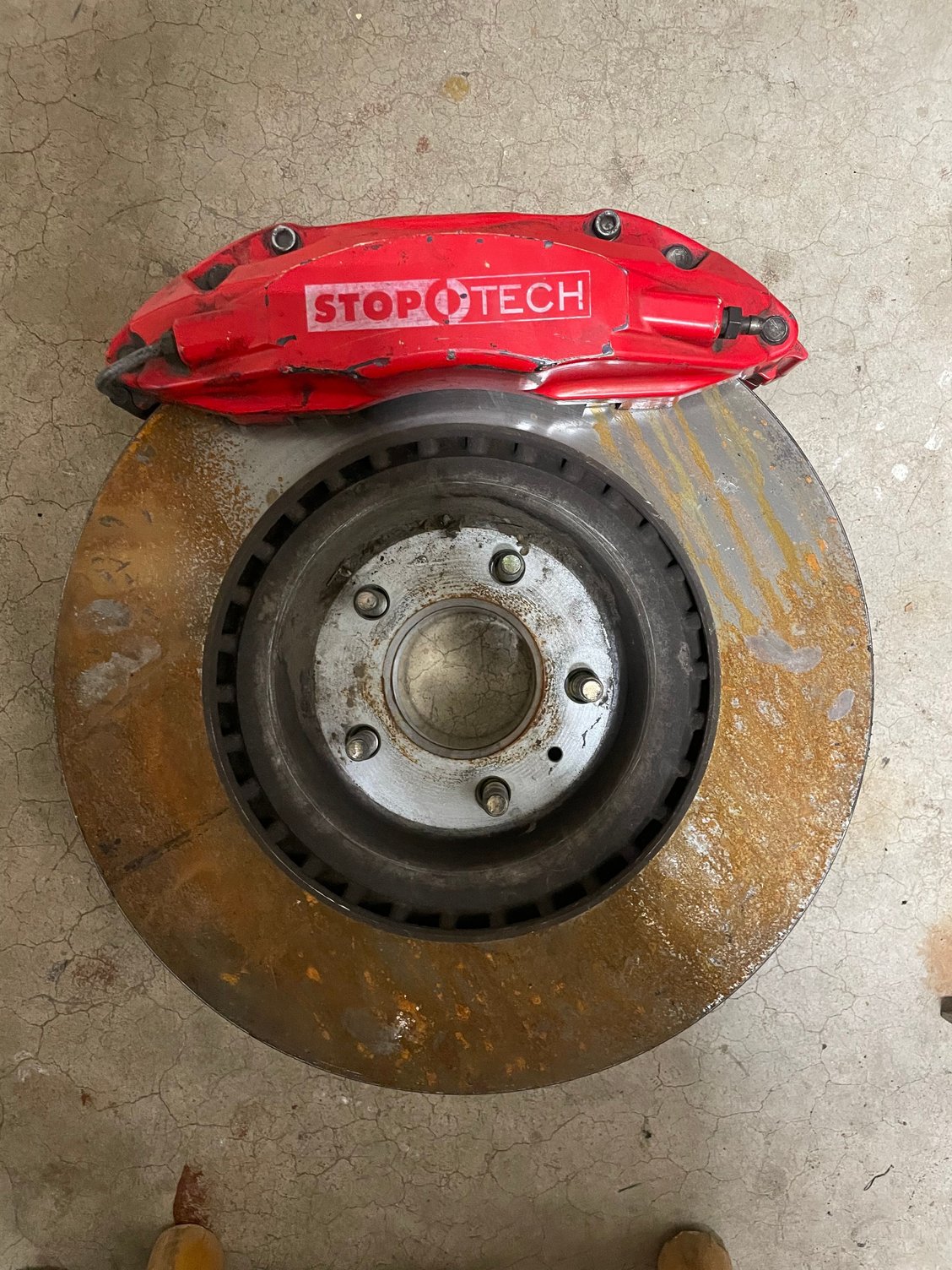 Stoptech front brake calipers - AudiWorld Forums