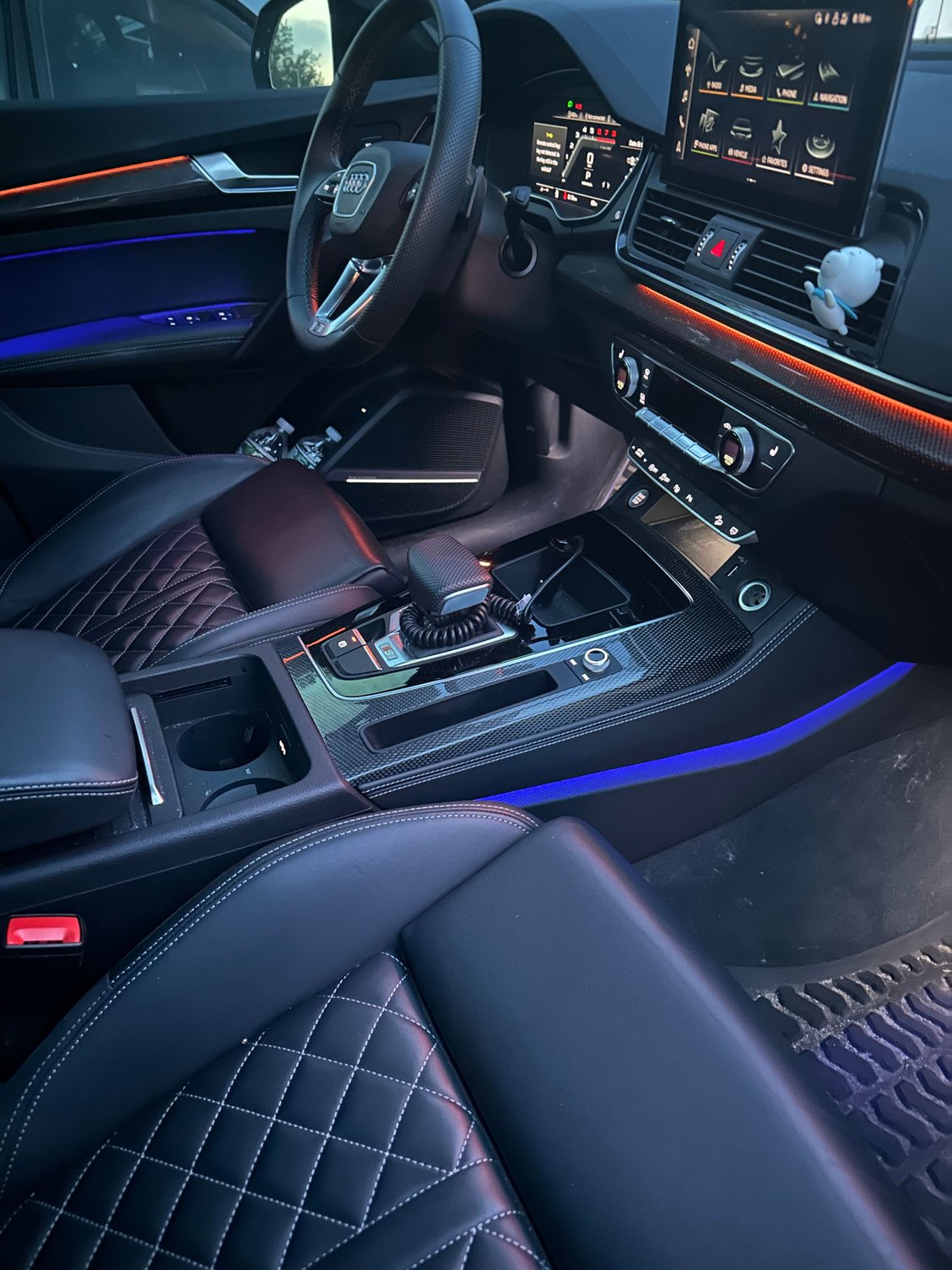 Does anyone have built in or second hand installed interior LED lights with pics? - AudiWorld Forums
