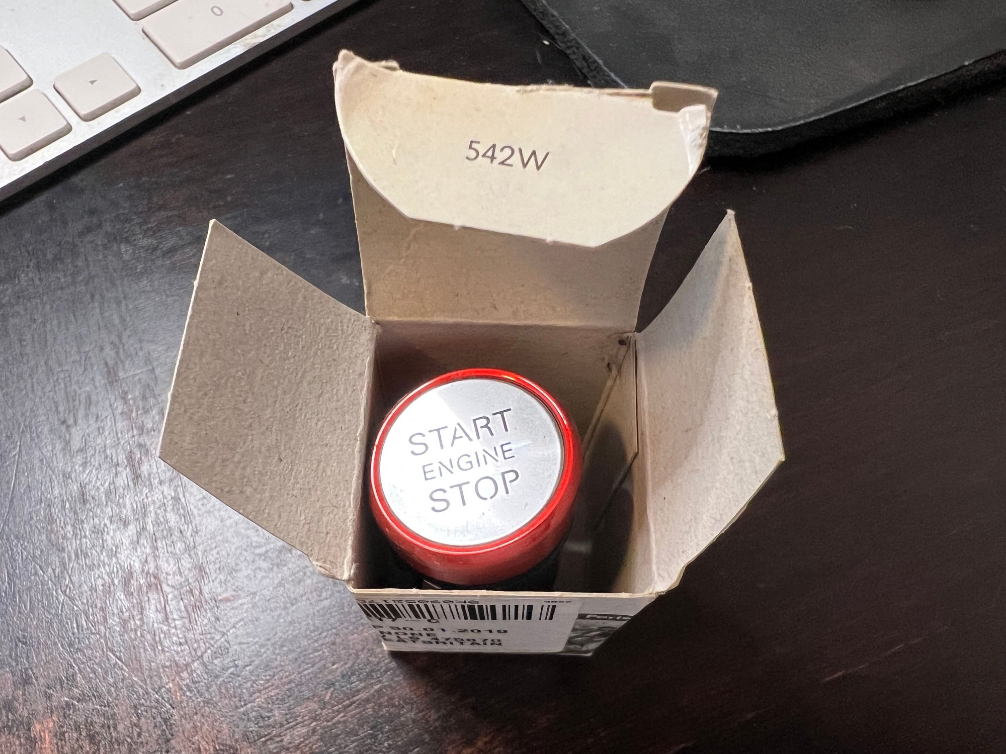 Genuine Audi Red-Ringed Engine Start/Stop Switch for B8 A5/S5/RS5 - Brand New In Box - AudiWorld ...