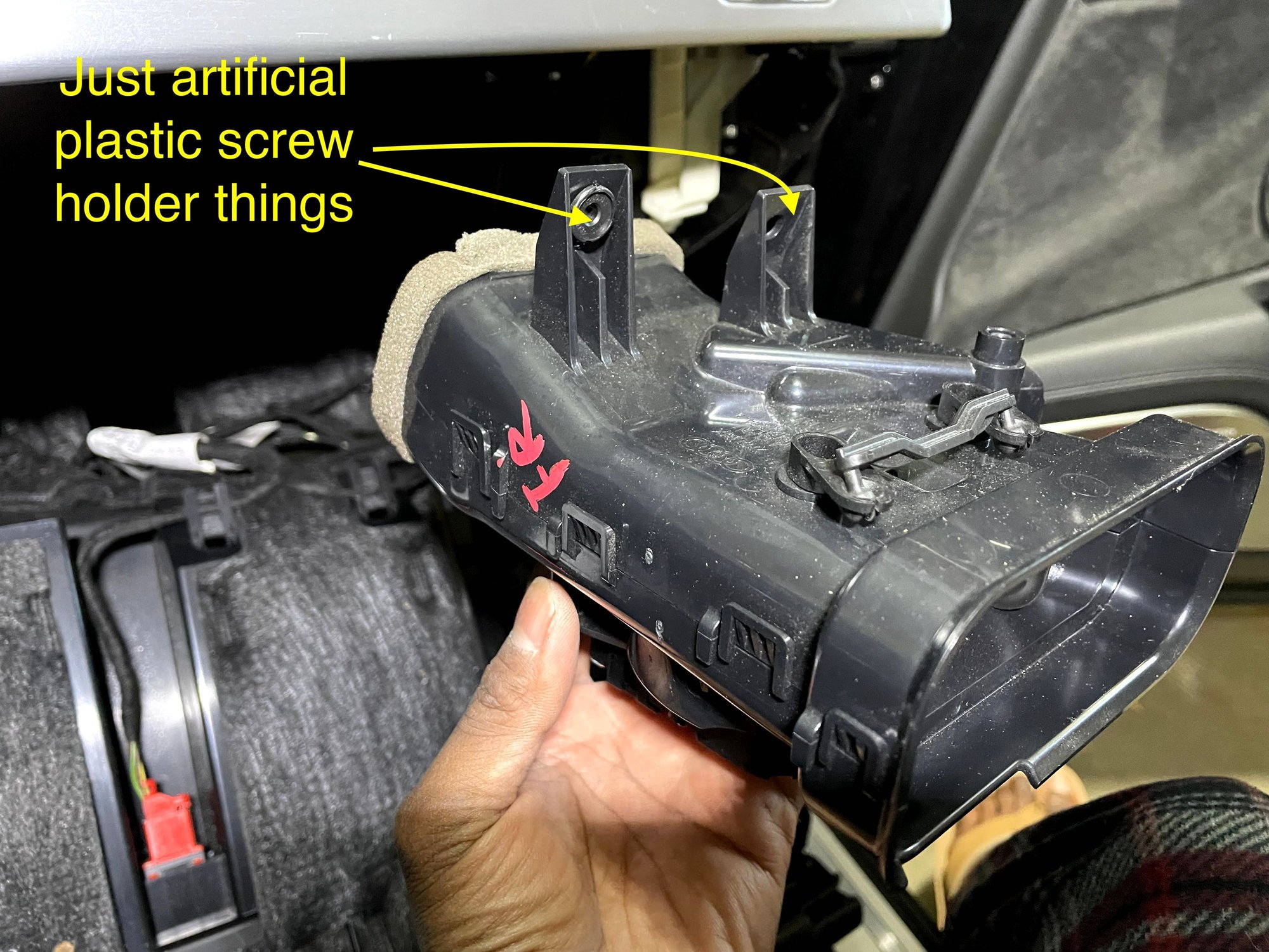 Passenger footwell flap motor (The DIY) - AudiWorld Forums