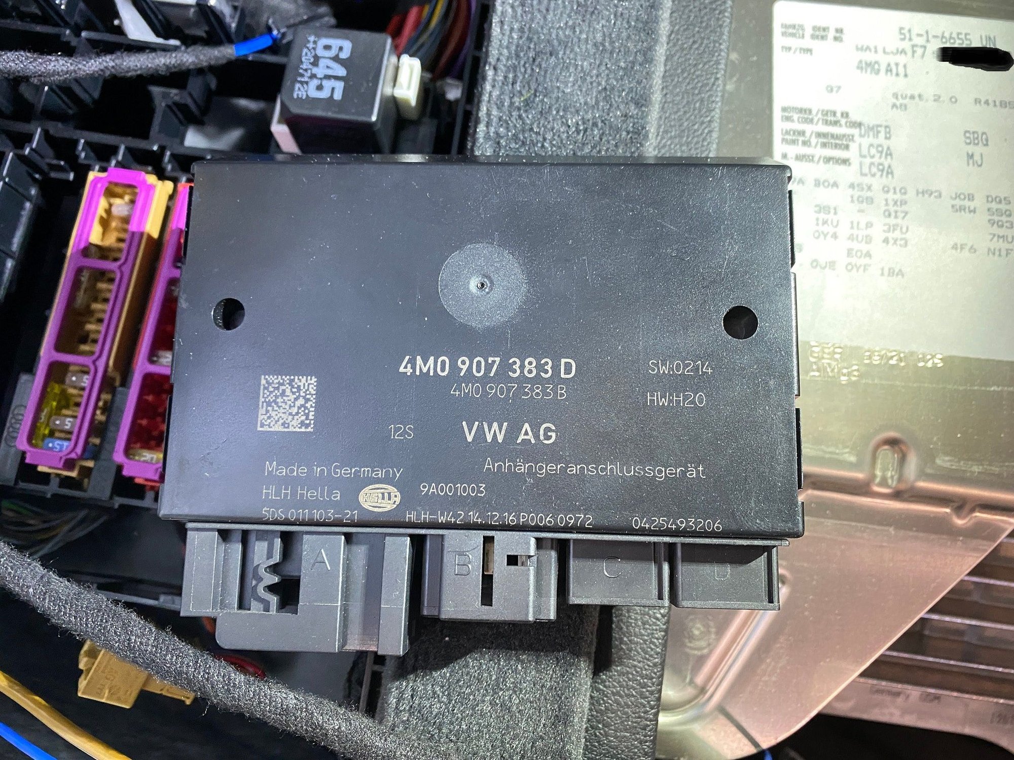 Retrofitting OEM trailer hitch on a 2021 - AudiWorld Forums