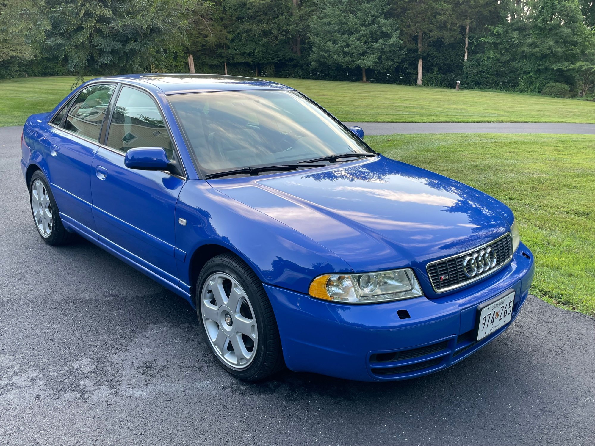 2001 Audi S4 Nogaro Blue/Silver Leather interior, Manual - AudiWorld Forums