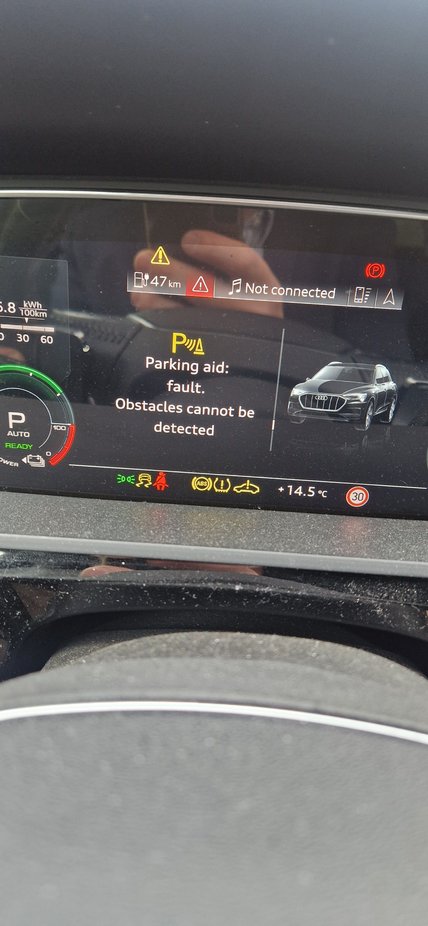 Cascade of yellow warning lights - AudiWorld Forums