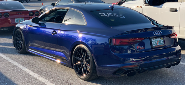 RS5 lowered on H&R - AudiWorld Forums