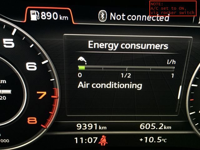 Why does Auto climate mode turn on A/C in winter? - AudiWorld Forums