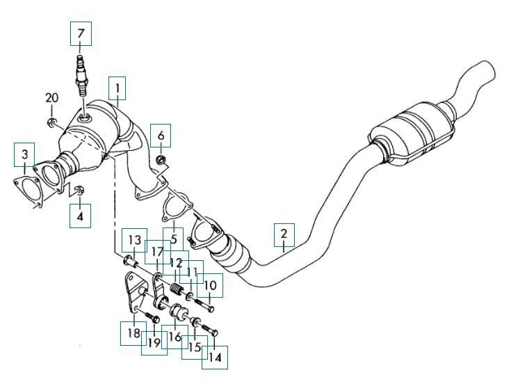 DTC 2886 P0420 - Catalyst System Efficiency - Catalyst System; Bank 1 ...