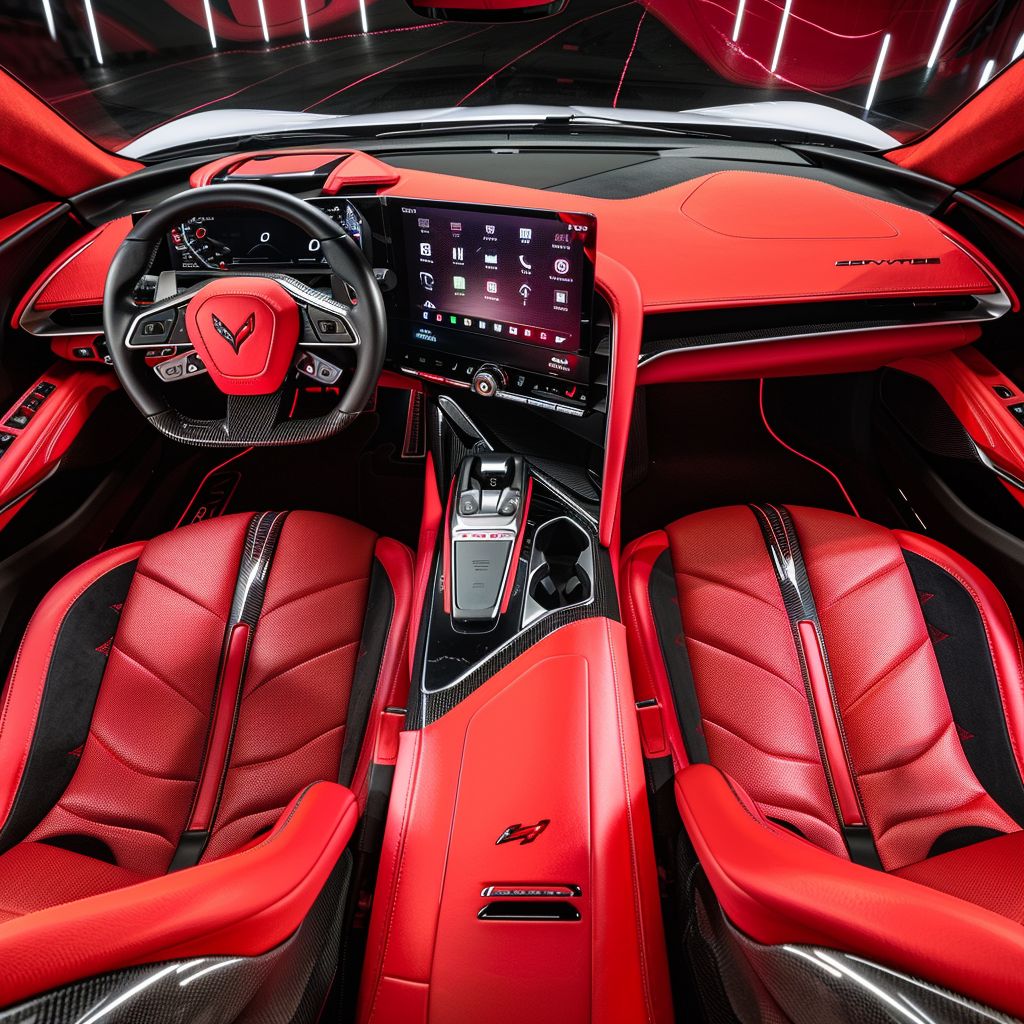 New C8 Interior Revealed - Wall of Buttons Removed - Page 4 ...