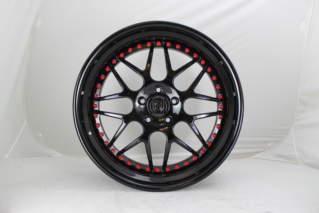 Step Lip Mesh 8 | Custom Black/Red set up - CorvetteForum - Chevrolet ...