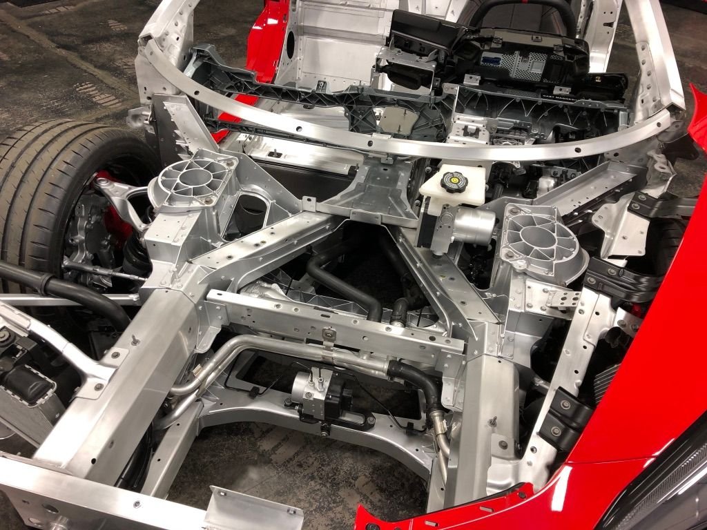 C8 E-Ray Front Suspension Tower Cross Brace - CorvetteForum - Chevrolet ...