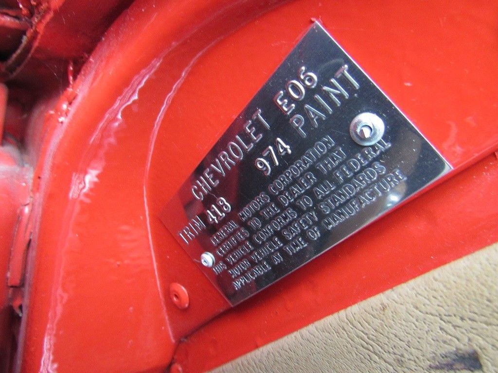 Trim Tag /rivets look correct? Engine pad thoughts? - CorvetteForum ...