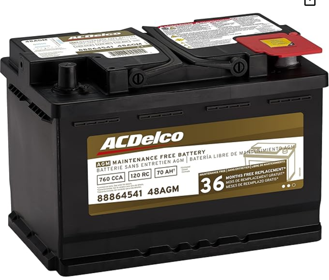 Delco 48AGM Battery sale - $150 good deal? - CorvetteForum - Chevrolet ...