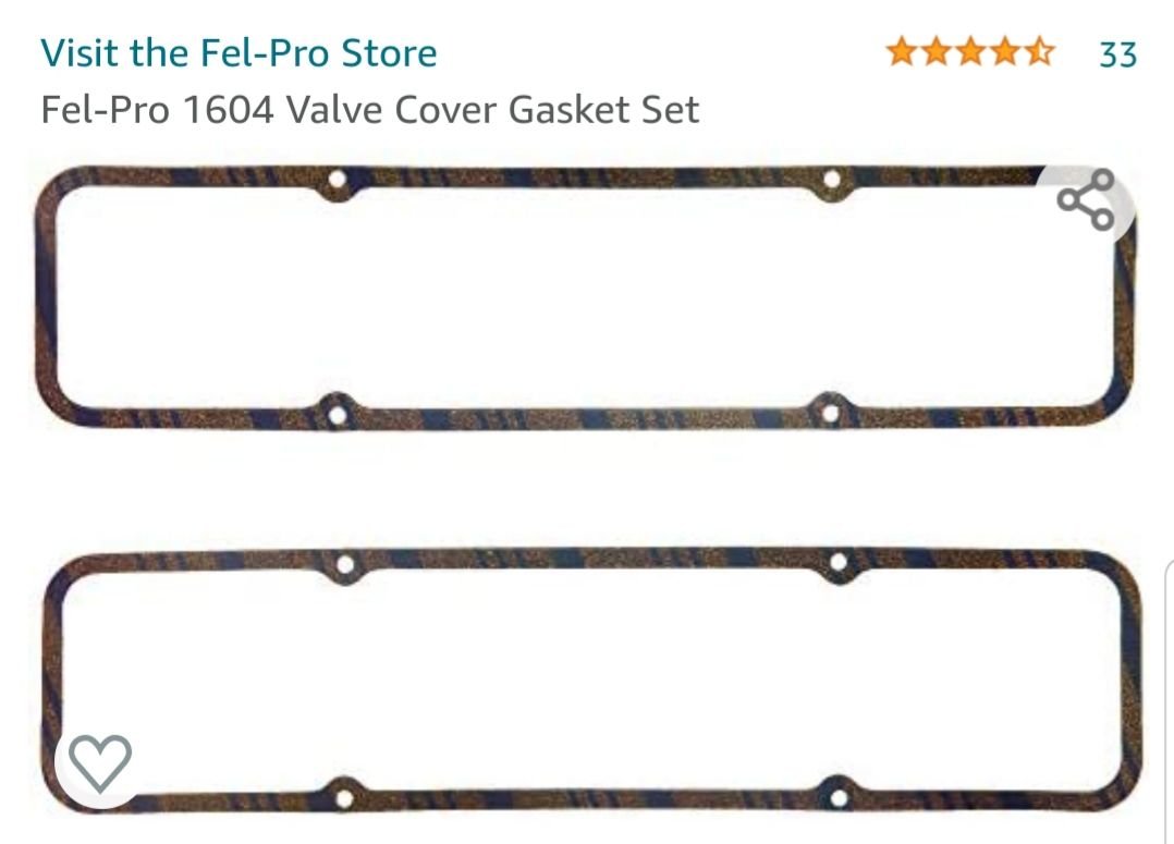 Fel-Pro VS12869R valve cover gasket heads-up - CorvetteForum ...